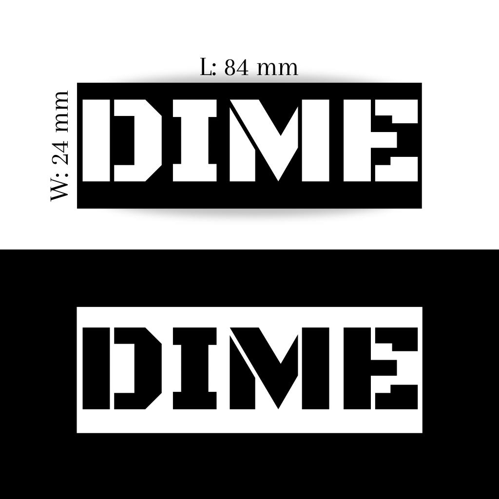 DIME Sticker – Dime Fitness